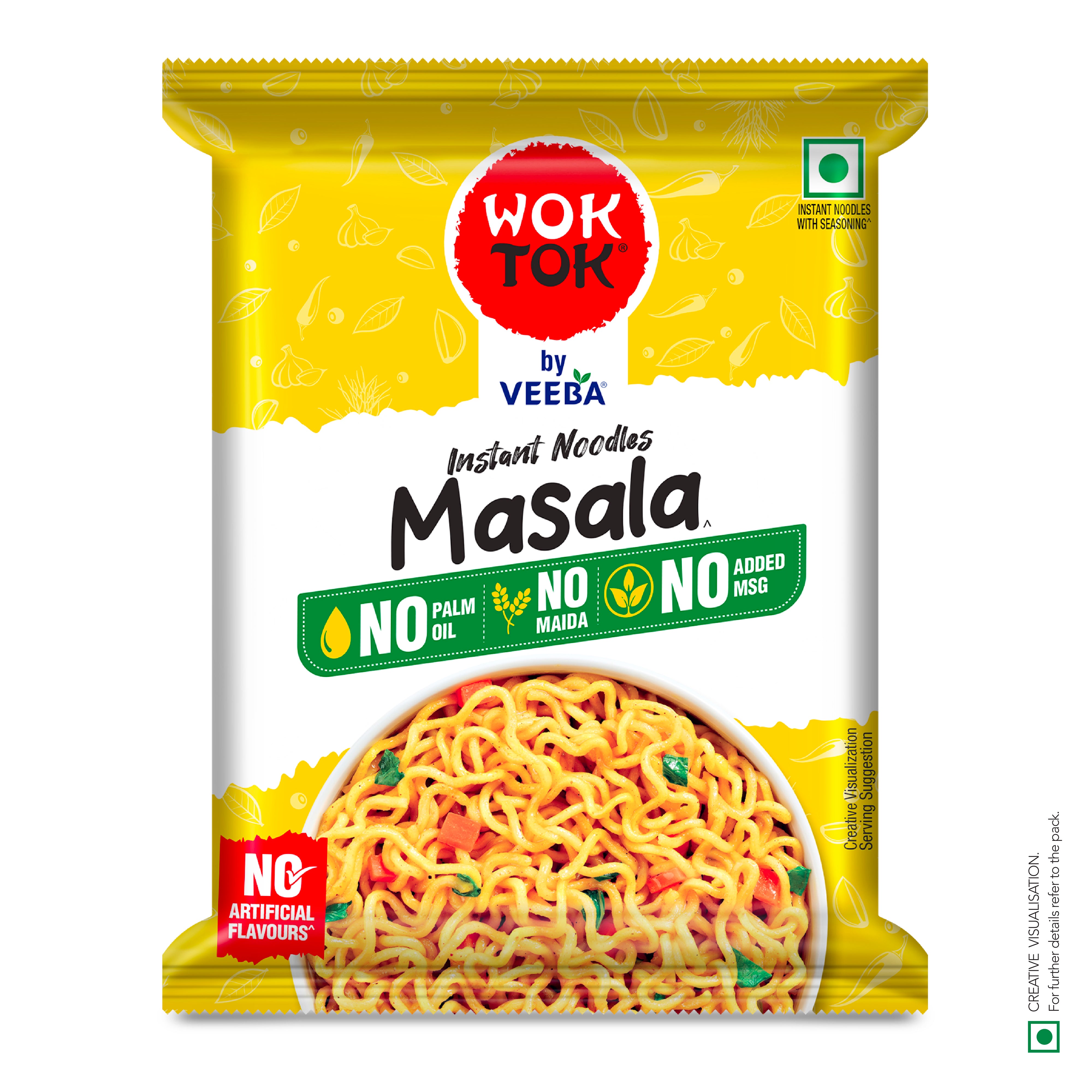 Masala Instant Noodles (66G) – Wok Tok